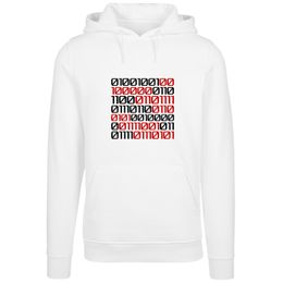 F4NT4STIC Herren Kapuzenpullover "I love you 01001001 Binary Code Valentinstag", wei&szlig;, Gr. XS, Obermaterial: 65% Baumwolle, 35% Polyester, Pullover,