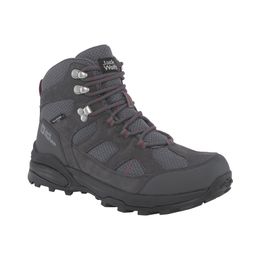 Jack Wolfskin Damen Wanderschuh "TRAIL HIKER TEXAPORE MID W", Gr. 38, grau, Leder, Textil, Schuhe, wasserdicht, Trekkingschuh