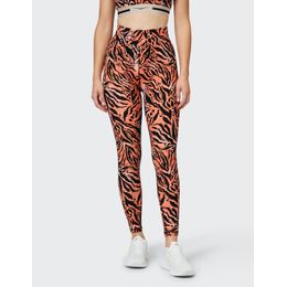 Venice Beach Damen Leggings "TIGHTS KEEVA", orange, Gr. S, Obermaterial: 72% Polyamid, 28% Elasthan, Hosen