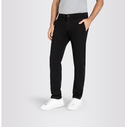 MAC Herren Chinohose "Driver", schwarz, Gr. 31, unifarben, Web, Obermaterial: 89% Baumwolle, 8% Polyester, 3% Elasthan, Hosen, mit Stretch