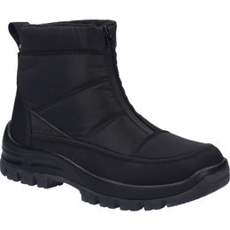 Josef Seibel Herren Stiefelette "Alaska 54, schwarz", Gr. 47, schwarz, Obermaterial: 100% Textilmaterial TEXMAT., Schuhe
