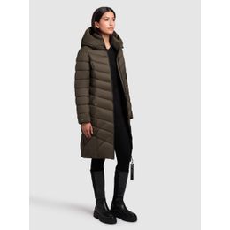 Khujo Damen Steppmantel "Odana3-YM", gr&uuml;n, Gr. XXL, Obermaterial: 100% Nylon. Innenfutter: 100% Nylon. Wattierung: 100% Polyester, M&auml;ntel, Gesteppter