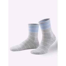 w&auml;schepur W&Auml;SCHEPUR Damen Socken, Gr. 2, bunt, 80% Baumwolle, 18% Polyamid, 2% Elasthan, Socken
