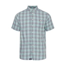 FQ1924 Herren Kurzarmshirt "Kurzarmhemd FQYaron", blau, Casual, Gr. XL, Obermaterial: 100% Baumwolle CO., Hemden
