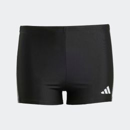 Kinder Badehose "BLOCK BOXER BY", schwarz, Gr. 164, adidas Performance, Obermaterial: 78% Polyamid, 22% Elasthan, Badehosen