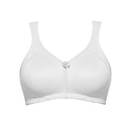 SuSa Damen Entlastungs-BH "Entlastungs BH Topsy Plus", Gr. 100, wei&szlig;, Stoff, Obermaterial: 78% Polyamid PA. 22% Elasthan EL., BHs