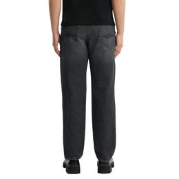 QS Herren Relax-fit-Jeans "Style Devon"dunkelgrau, Gr. 31, unifarben, Denim/Jeans, Obermaterial: 99% Baumwolle, 1% Elasthan, Jeans, im Five-Pocket