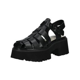 Dolce Vita Damen Riemchensandale "Dolce Vita Sandalen Leder", Gr. 39, schwarz, Leder, Schuhe