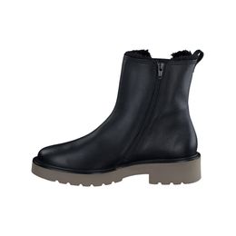 Paul Green Damen Stiefelette "Paul Green Stiefelette Leder/Textil", Gr. 42, schwarz, Leder, Textil, Schuhe