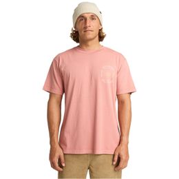 Billabong Damen T-Shirt "Sunrise Premium Wave Washed", rosa, Gr. L, 100% Baumwolle, Shirts