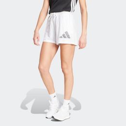 Damen Shorts "W WINNERS SHO", schwarz-wei&szlig;, Gr. S, adidas Sportswear, Obermaterial: 50% Polyester, 25% Baumwolle, 25% Viskose, Hosen