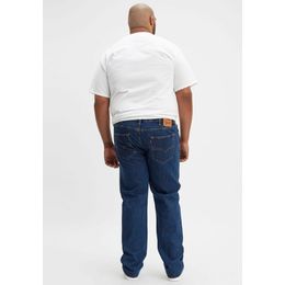 LEVI'S® PLUS LEVI'S PLUS Herren Straight-Jeans "501 LEVI'SORIGINAL B&T"schwarz indigo flat, Gr. 44, Denim/Jeans, Obermaterial: 100% Baumwolle, Jeans