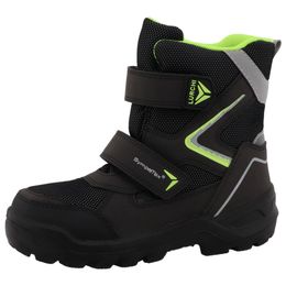 Lurchi M&auml;dchen Winterboots "Klaus SYMPATEX", Gr. 33, grau, Lederimitat, Textil, Schuhe, Klettboots mit SYMPATEX, Gr&ouml;&szlig;enschablone zum Download