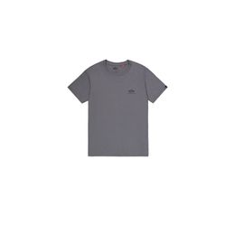 Herren T-Shirt "Basic T-Shirt SL", schwarz, Gr. XXXL, Alpha Industries, Obermaterial: 100% Baumwolle, Shirts