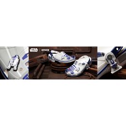 Crocs M&auml;dchen Clog "STAR WARS R2-D2 Kids Classic Clog", Gr. 32multifarben, Croslite , Schuhe, Fan Geschenk, Hausschuh mit 2 exklusiven