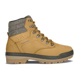 Lowa Herren Winterstiefel "NERA GORE-TEX", Gr. 42, gelb, Leder, Textil, Schuhe, Winterschuhe, Winterboots, Snowboots, wasserdicht