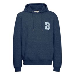 Blend Herren Kaschmirpullover "Kapuzensweatshirt BHSweatshirt", blau, Gr. XXL, Obermaterial: 55% Polyester PES. 45% Baumwolle CO., Pullover