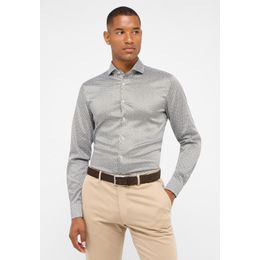 Eterna Herren Langarmhemd "SLIM FIT"gr&uuml;n, Gr. 42, Twill, 42% cotton, 4% Elasthan, 54% Lyocell, Hemden, EASY IRON (b&uuml;gelleicht)