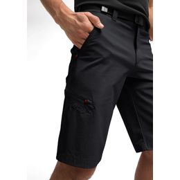 Maier Sports Herren Bermudas "Nil Bermuda", schwarz, Gr. 54, 90% Polyamid, 10% Elasthan, Hosen, kurze Herren Wanderhose, moderne Outdoor-Bermuda,