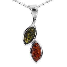 OSTSEE-SCHMUCK Damen Kette mit Anh&auml;nger "OSTSEE-SCHMUCK Kette mit Anh&auml;nger Udele Kette mit Anh&auml;nger Udele", 45cm, Silber 925 (Sterlingsilber), L: 42,