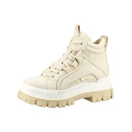 Buffalo Damen Sneaker "Buffalo Sneaker Textil", Gr. 37, beige, Textil, Schuhe