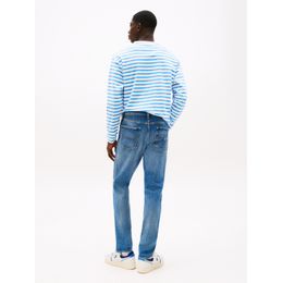 Tommy Jeans Herren Slim-fit-Jeans "Austin Slim Tapered", blau, Gr. 31, Denim/Jeans, Obermaterial: 99% Baumwolle, 1% Elasthan, Jeans, zum Kn&ouml;chel hin