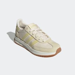 Damen Sneaker "RUN 70s 2.0", adidas Sportswear, Gr. 37wonder weiß, powder gelb, warm vanilla, Leder, Textil, Schuhe