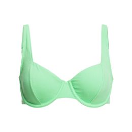 Roxy Damen Triangel-Bikini-Top "Color Jam", grün, Gr. XS, 93% Nylon, 7% Elasthan, Bikini-Oberteile