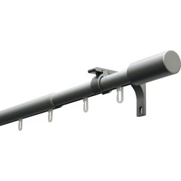 Gardinenstange Gardinia, &Oslash;:22mm, grau, Gardinenstangen, "Set", 1-Lauf