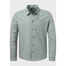 Sch&ouml;ffel SCH&Ouml;FFEL Damen Outdoorhemd "Urban Shirt Style Chanduy MNS", grau, Gr. 50, Oberstoff: 73% Baumwolle 27% Hanf, Hemden