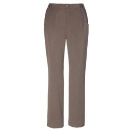 GOLDNER Damen Schlupfhose "Thermo-Professlanhose CARLA", beige, Gr. 38, Obermaterial: 62% Polyester PES. 32% Viskose CV. 6% Elasthan EL., Hosen