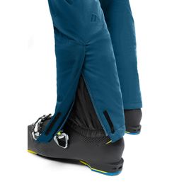 Maier Sports Herren Skihose "Anton slim 2.0"saphirblau, Gr. 54, 100% Polyester, Hosen, Herren Schneehose mit Hosentr&auml;gern, wind/wasserdicht, Slim Fit