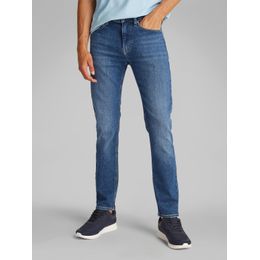 Herren Skinny-fit-Jeans "SKINNY", blau, Gr. 32, Calvin Klein Jeans, unifarben, Denim/Jeans, Obermaterial: 94% Baumwolle, 4% Elastomultiester, 2%