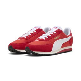 Puma Damen Sneaker "St Miler Sneakers Erwachsene", Gr. 42,5, wei&szlig;, Obermaterial: Kuhleder, Textil, Synthetik; Futter: Textil; Innensohle: Textil;