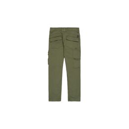 Herren Cargohose "Lieutenant", gr&uuml;n, Gr. 38, Alpha Industries, Obermaterial: 98% Baumwolle, 2% Elastan, Hosen