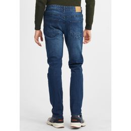 !Solid SOLID Herren Bequeme Jeans "Jeans SDFynn", blau, Gr. 34, unifarben, Obermaterial: 98% Baumwolle CO. 2% Elasthan EL., Jeans
