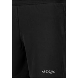 ZIGZAG Jungen Shorts "Proton"schwarz, Gr. 128, unifarben, 100% Polyester, Hosen, mit Quick Dry-Technologie