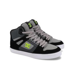 DC Shoes Herren Sneaker "Pure High-Top", Gr. 6, schwarz, Obermaterial: Leder / Futter: Textil / Außensohle: Gummi, Schuhe