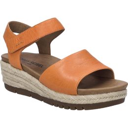 Josef Seibel Damen Sandale "Miranda 02, papaya", Gr. 36papaya, Obermaterial: 100% Rindsleder Leather cow., Schuhe