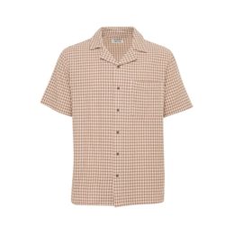 !Solid SOLID Herren Kurzarmhemd "Kurzarmhemd SDOrlando", braun, Gr. XL, Obermaterial: 100% Baumwolle CO., Hemden