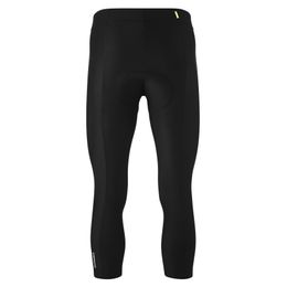 Gonso Herren Fahrradhose "Essential Tight 5/6 SC M", schwarz, Gr. S, 78% Polyester, 22% Elasthan, Hosen, Herren 3/4 Radhose mit Sitzpolster,