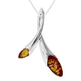 OSTSEE-SCHMUCK Damen Kette mit Anh&auml;nger "OSTSEE-SCHMUCK Kette mit Anh&auml;nger Gleiter-Bea", 60cm, Silber 925 (Sterlingsilber), L: 42, silber, Silber 925