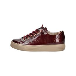 Paul Green Damen Sneaker "Paul Green Sneaker Leder", Gr. 38, rot, Leder, Schuhe