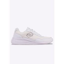 Lotto Damen Sneaker, Gr. 42, wei&szlig;, Synthetik, Textil, Schuhe, besonders leicht & bequem