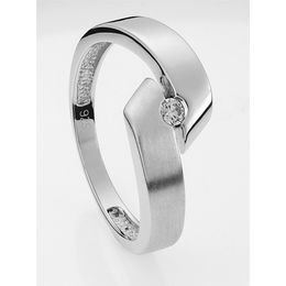 Lady Damen Fingerring, 18, Silber 925 (Sterlingsilber), silber, Silber 925 (Sterlingsilber), Fingerringe