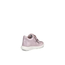 Ecco Baby Lauflernschuh "SP.1 LITE INFANT", Gr. 23, rosa, Leder, Textil, Schuhe, Babyschuh, Klettschuh, Sneaker mit praktischen Klettriemchen