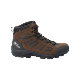 Jack Wolfskin Damen Wanderschuh "VOJO 3 TEXAPORE MID M", Gr. 10, braun, Main Material 100% Leather Second Material 100% Polyamide Lining Sole 100%