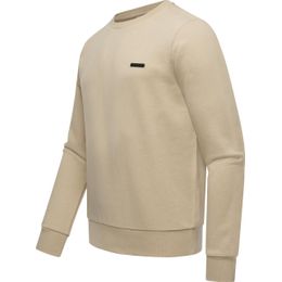 Ragwear Herren Sweater "Indie", beige, Gr. XXXL, Sweatware, 70% Baumwolle, 30% Polyester, Sweatshirts, Cooler Basic Herren Pullover