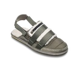 Quiksilver Herren Sandale "After Session Mule", Gr. 8, braun, Obermaterial: Textil, Leder, Rei&szlig;verschluss &ndash; Futter: Textil &ndash; Laufsohle: Gummi., Schuhe