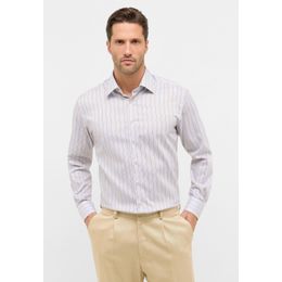 Eterna Herren Langarmhemd "MODERN FIT", beige, Gr. 46, Twill, 100% Baumwolle, Hemden, NON IRON (b&uuml;gelfrei)